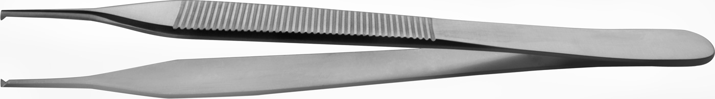 Chirurgische Pinzette 1x2 "Adson" 150 mm